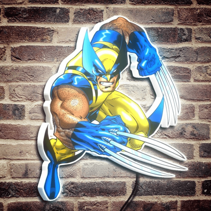 Wolverine LED Light Box | Dynamic Design | Fully Dimmable | Handmade H ...