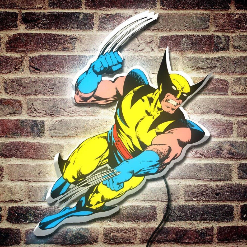Wolverine LED Light Box | Dynamic Design | Fully Dimmable | Handmade H ...